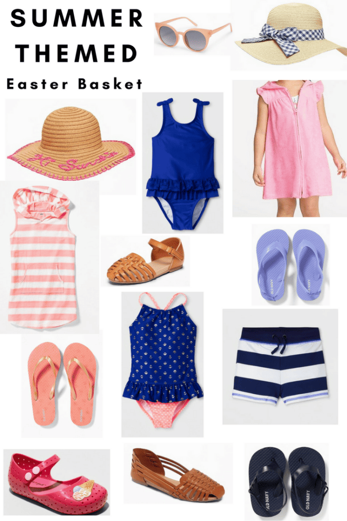 Summer Themed Easter Basket Ideas - homesweetspena.com