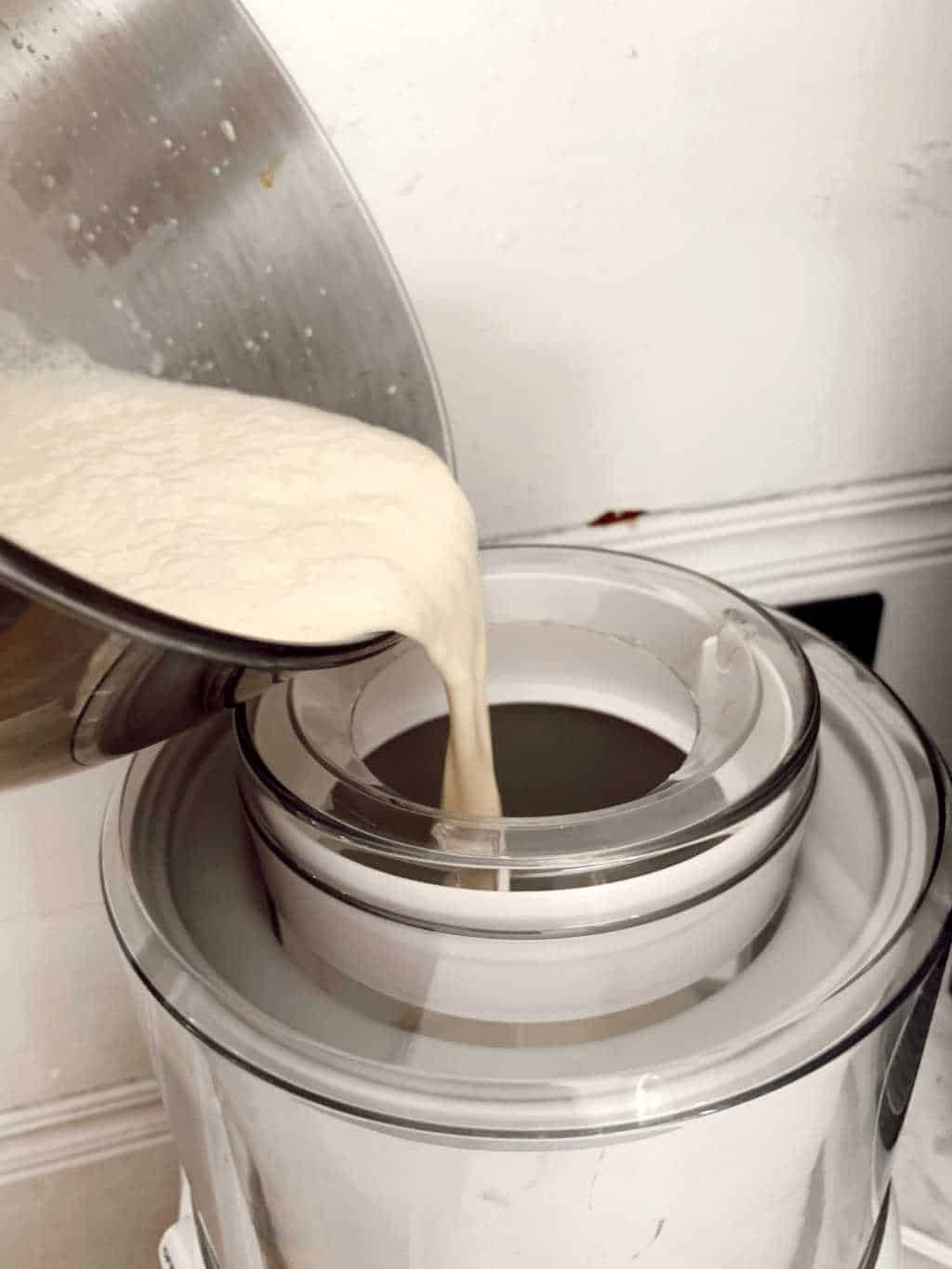 Raw Milk Ice Cream With Eggs - homesweetspena.com